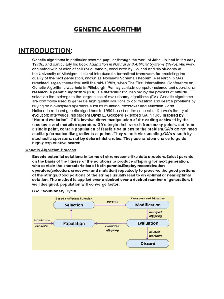 Bioinformatics Finalfinal | PDF | Genetic Algorithm | Applied Mathematics
