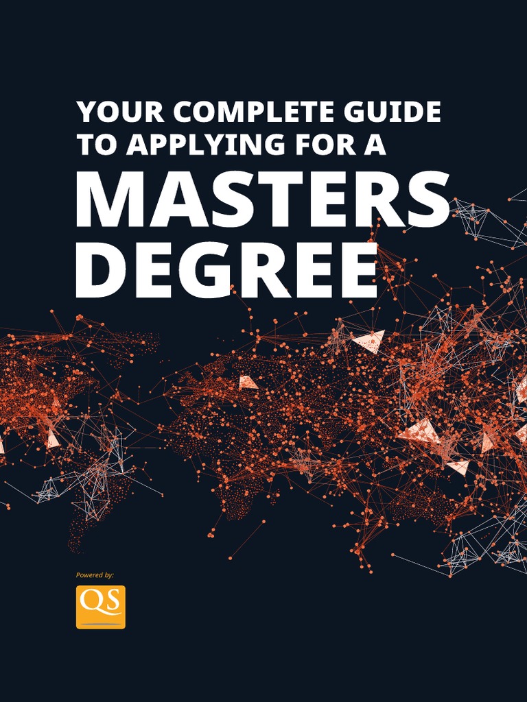 Your Complete Guide To Applying For A Masters Degree PDF | PDF ...