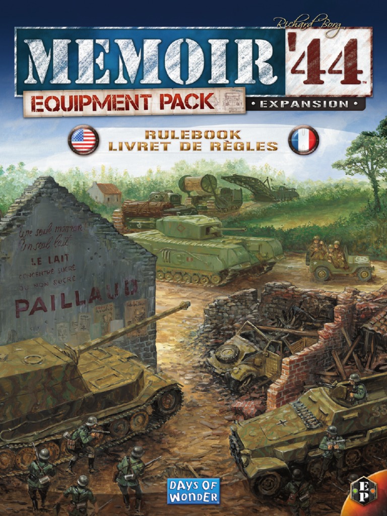 Memoir 44 Equipment Pack | PDF | Tank Destroyer | Tanks