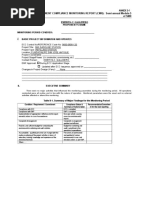 CMR Compliance Monitoring Report Sample | PDF | Environmental ...