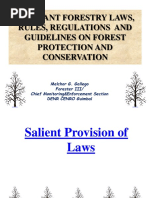 PD 705 Revised Forestry Code of The Philippines | PDF | Logging | Forests