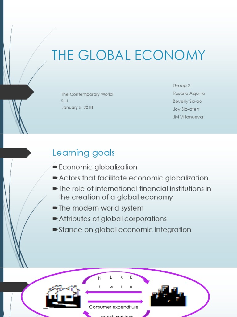 Group 2 - The Global Economy | PDF | Capitalism | Globalization