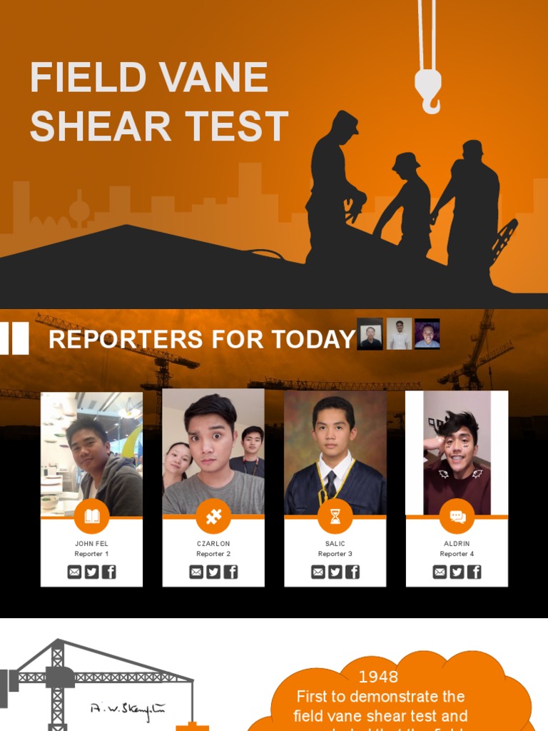 Vane Shear Test | PDF | Geotechnical Engineering | Soil