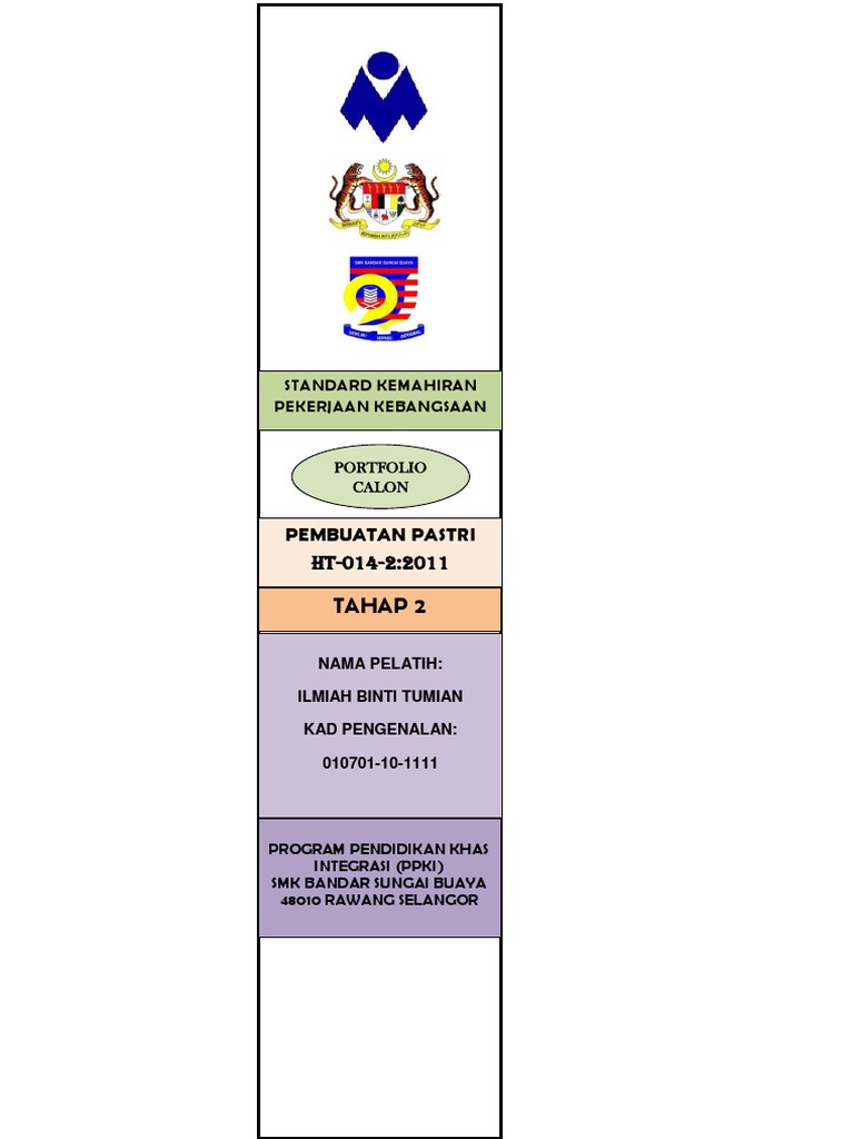 Contoh Portfolio Murid | PDF