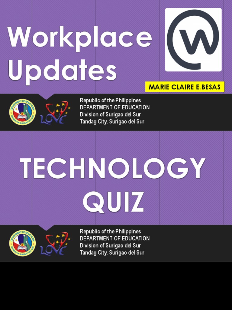 Workplace Updates | PDF