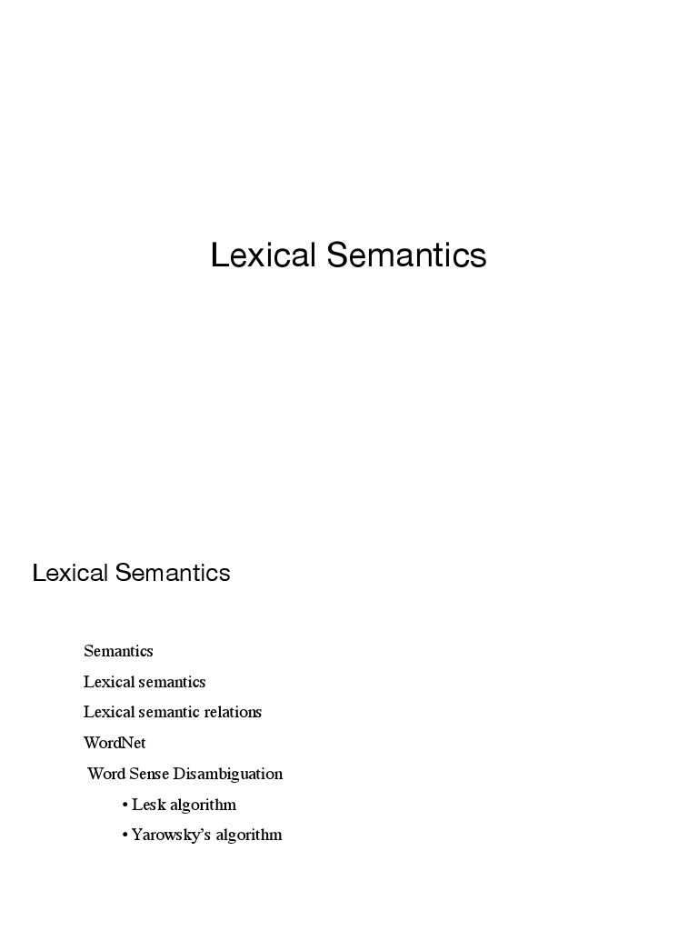 4.NLP CIC 4 PDF | PDF | Lexicon | Statistical Classification