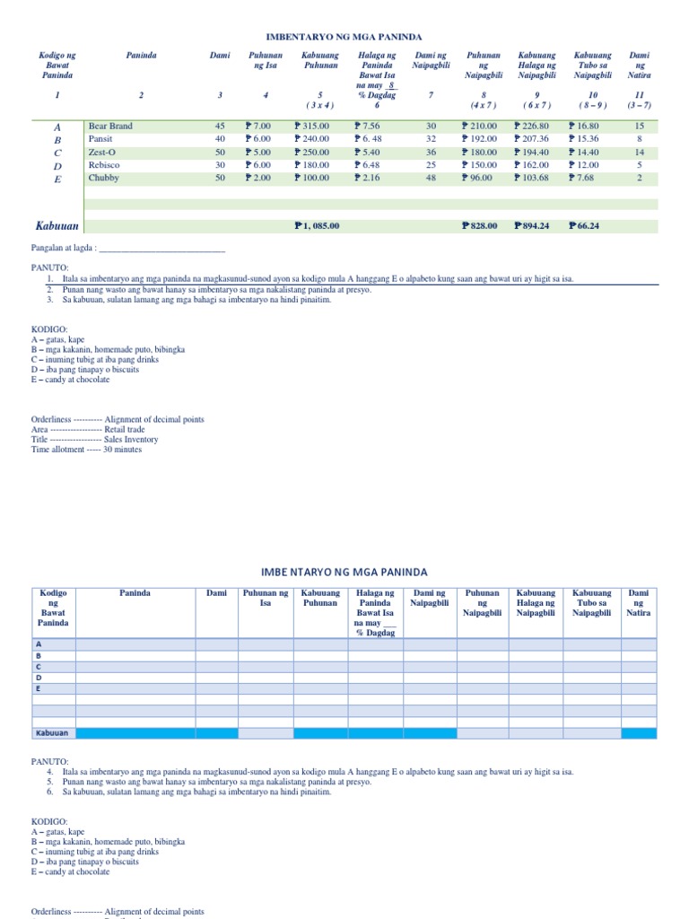 Sales Inventory | PDF