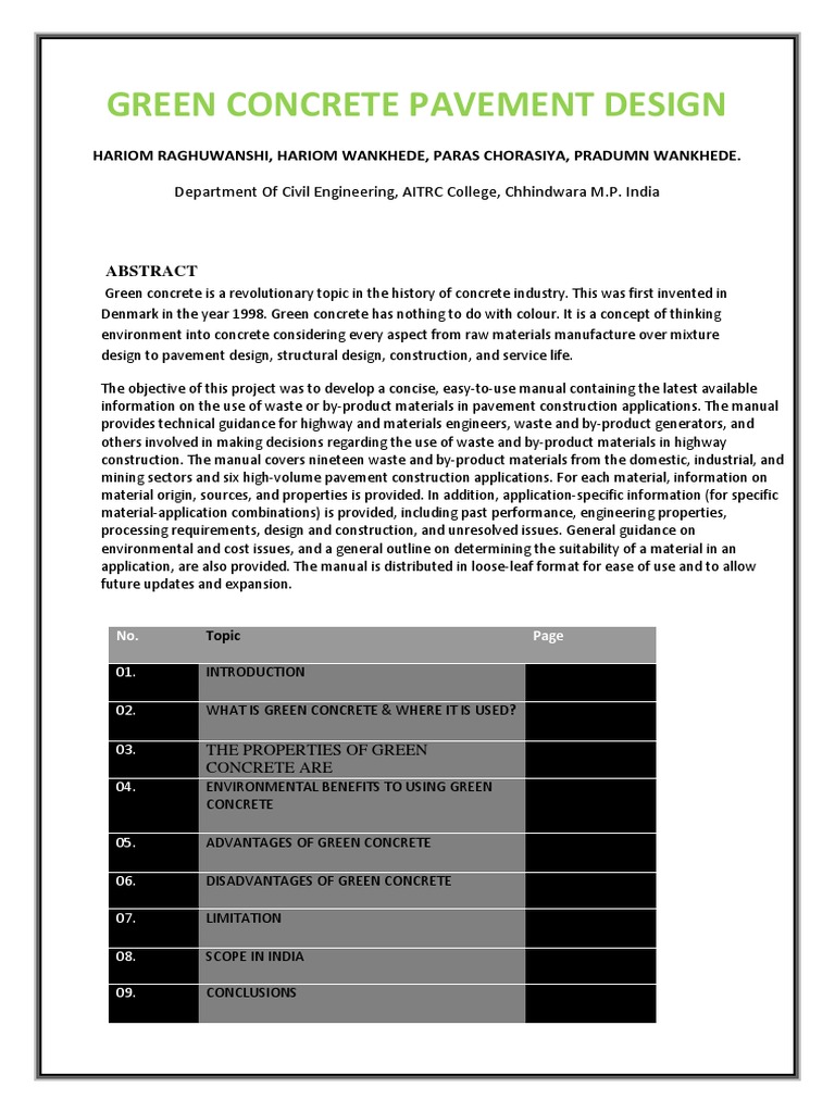 Rigid Pavement Pavement Design2 | PDF | Concrete | Cement
