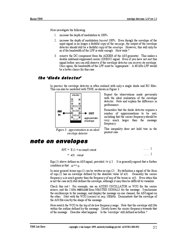 SSB Modulation | PDF