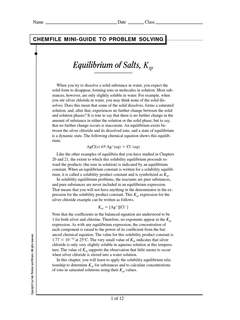 Kinetics | PDF | Hydroxide | Solubility