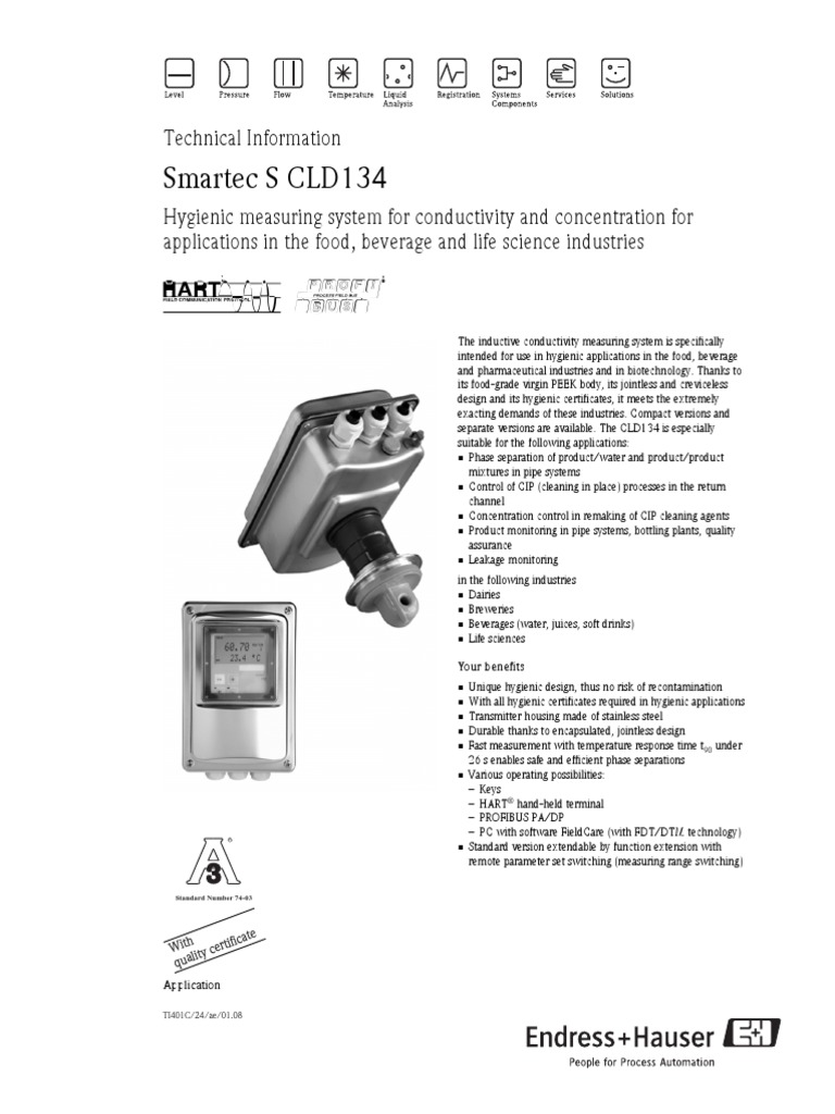 Technical Information Smartec S CLD134 PDF | PDF | Power Supply ...