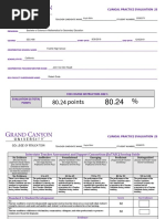 Gcu Clinical Eval 3 | PDF | Educational Assessment | Teachers