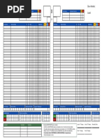 Súmula de Jogo de Voleibol | PDF | Voleibol | Esportes