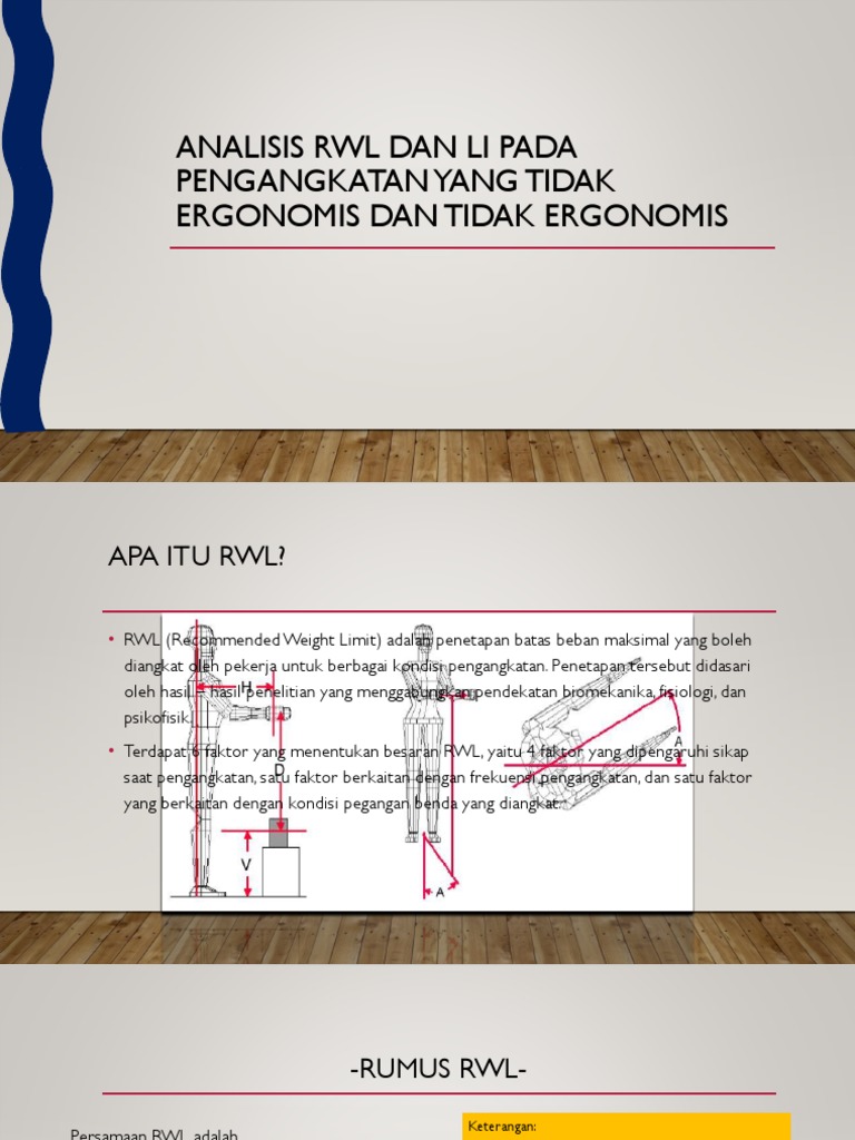 Analisis RWL Dan LI | PDF
