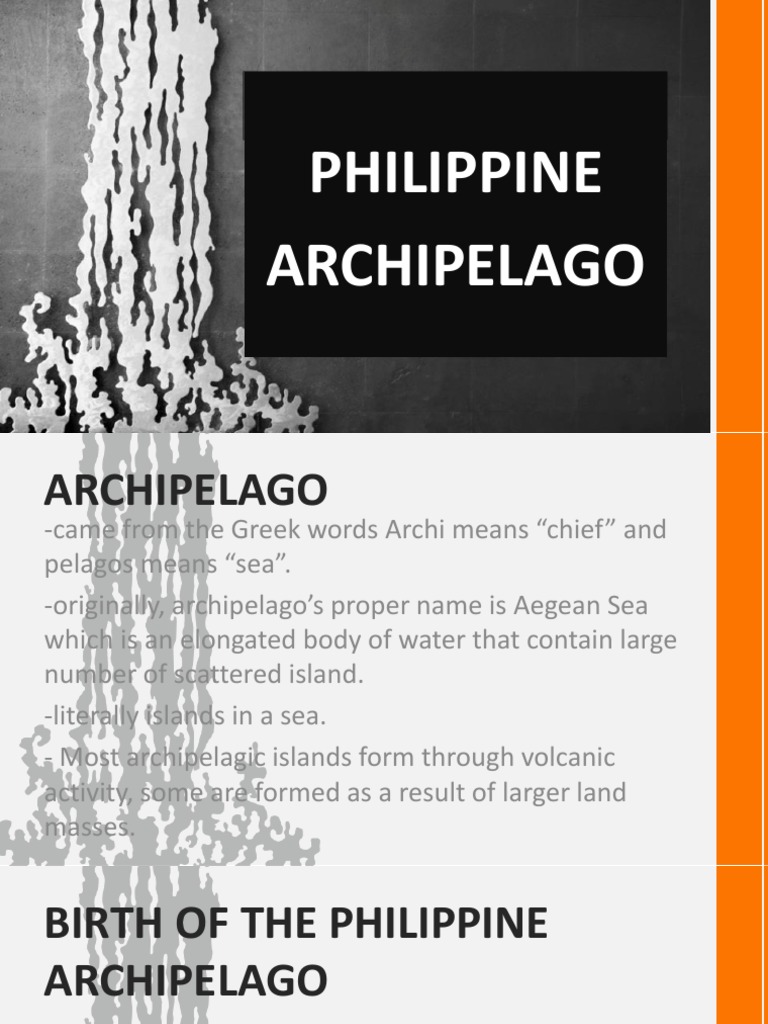 Formation of the Philippine Archipelago | PDF | Island | Mountains
