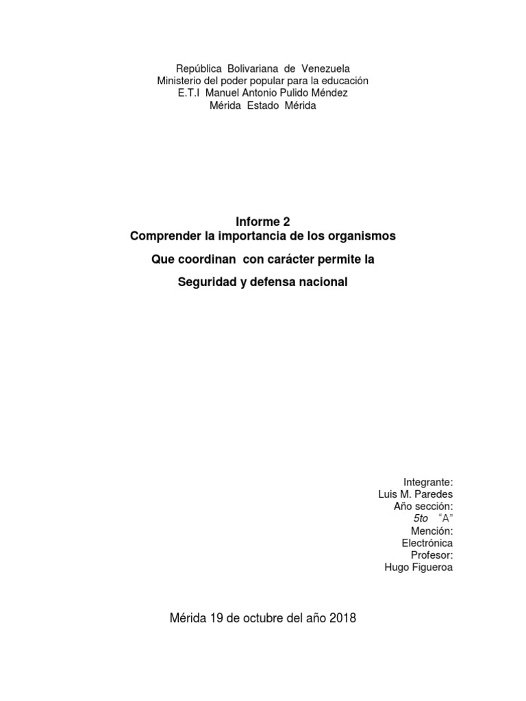 Informe 1 Formacion y Soberania Luis.M Paredes Combita | PDF | Elecciones | Esfera pública