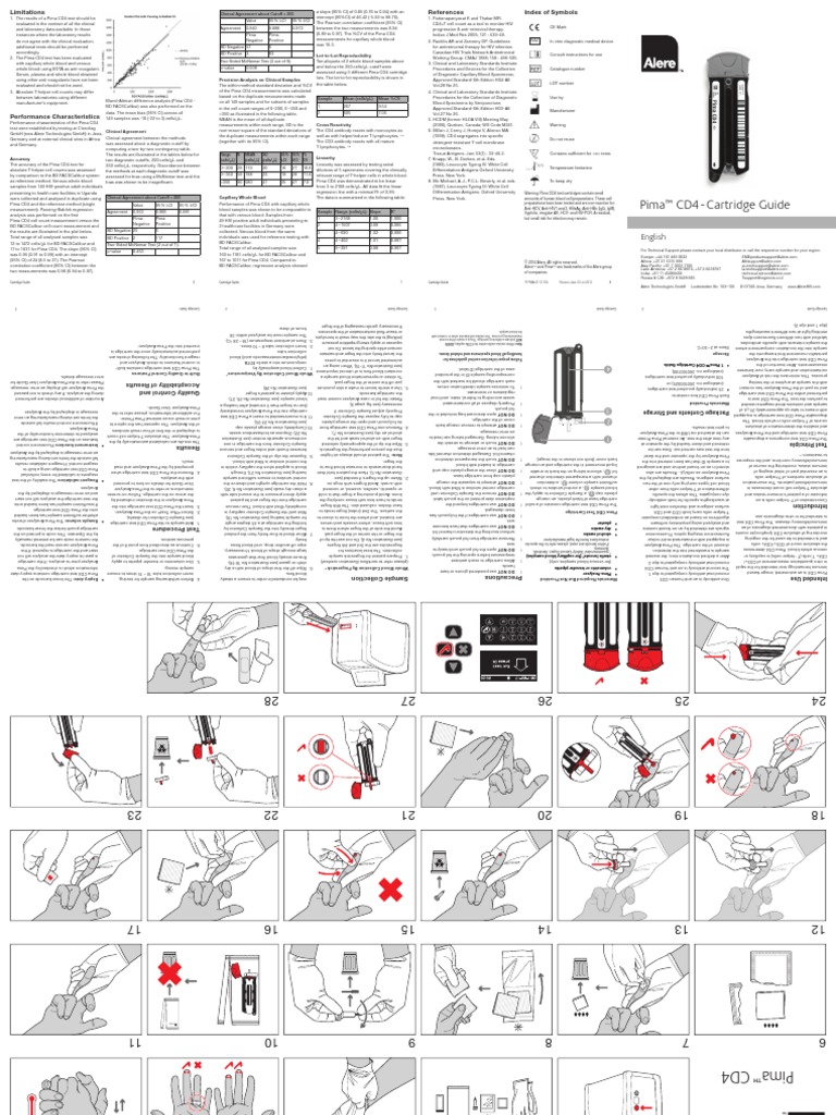 Pi-pima-01-En v07 Pima Cd4 Cartridge Guide - En-Ous | PDF | T Helper ...