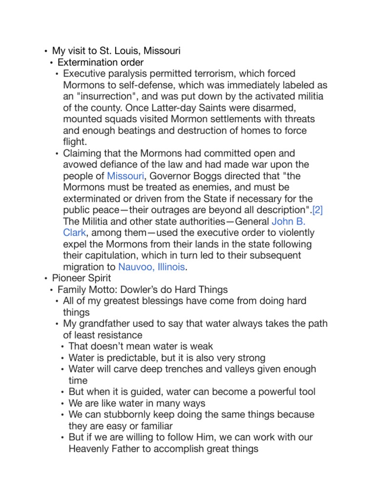 My Visit To St. Louis, Missouri - Extermination Order: Missouri (2 ...