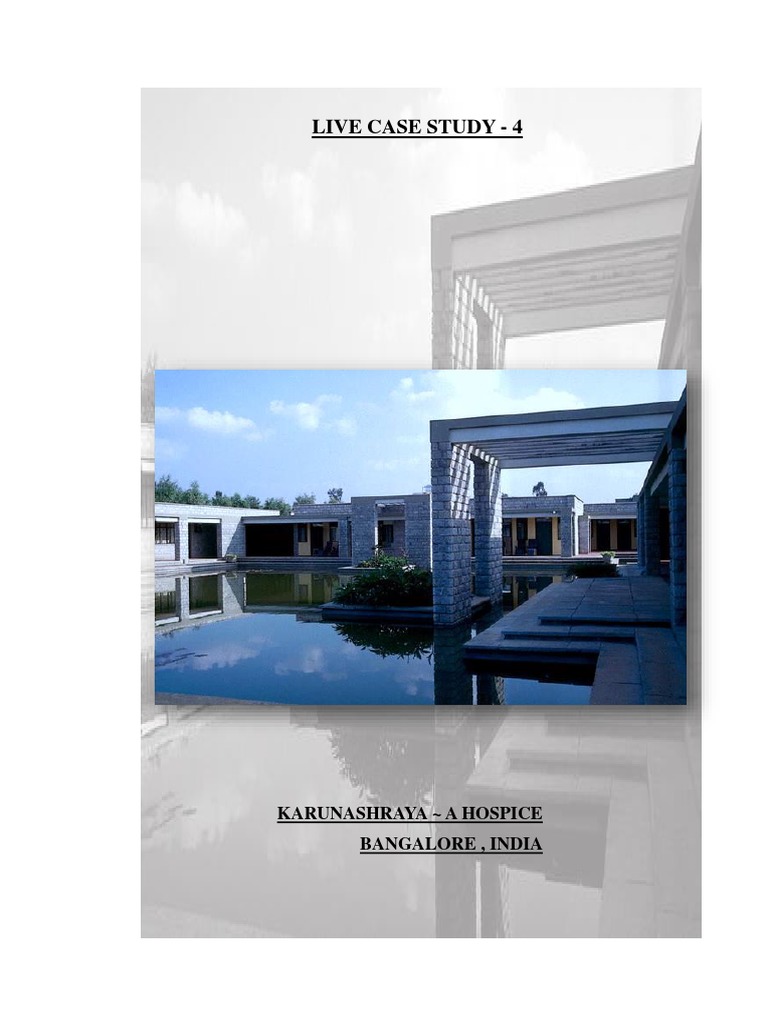 Live Case Study - Karunashraya Hospice | PDF | Bangalore | Hospital