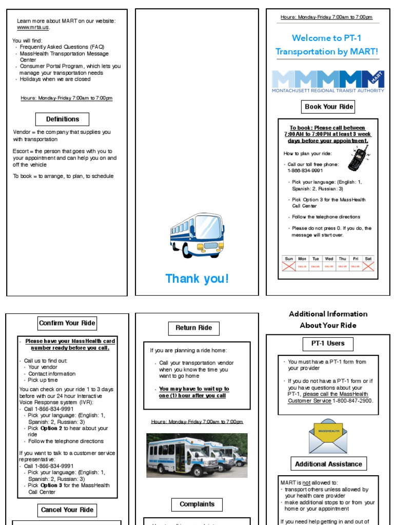 Mart Tri Fold Brochure Final December 3 2018 | PDF | Communication ...