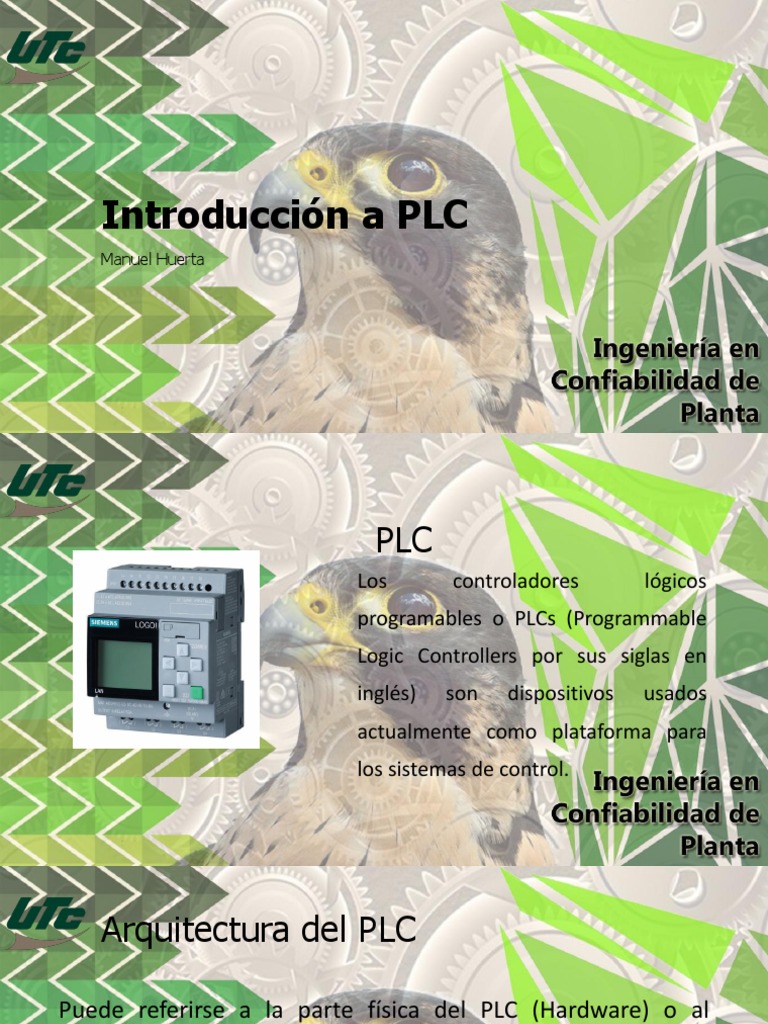 Introducción A PLC | PDF | Controlador lógico programable | Lenguaje de ...