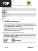 TWI CL Eye Sight Test Form: CSWIP/5YR/2018 | PDF | Technology & Engineering