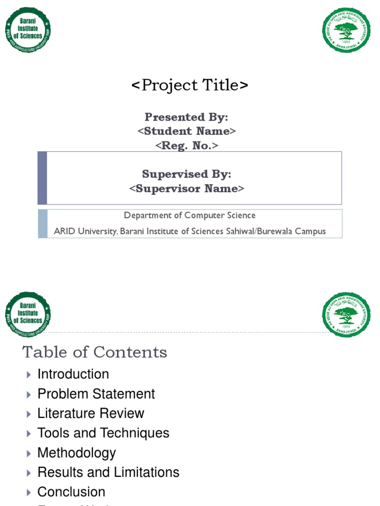 Presented By: Supervised By | PDF