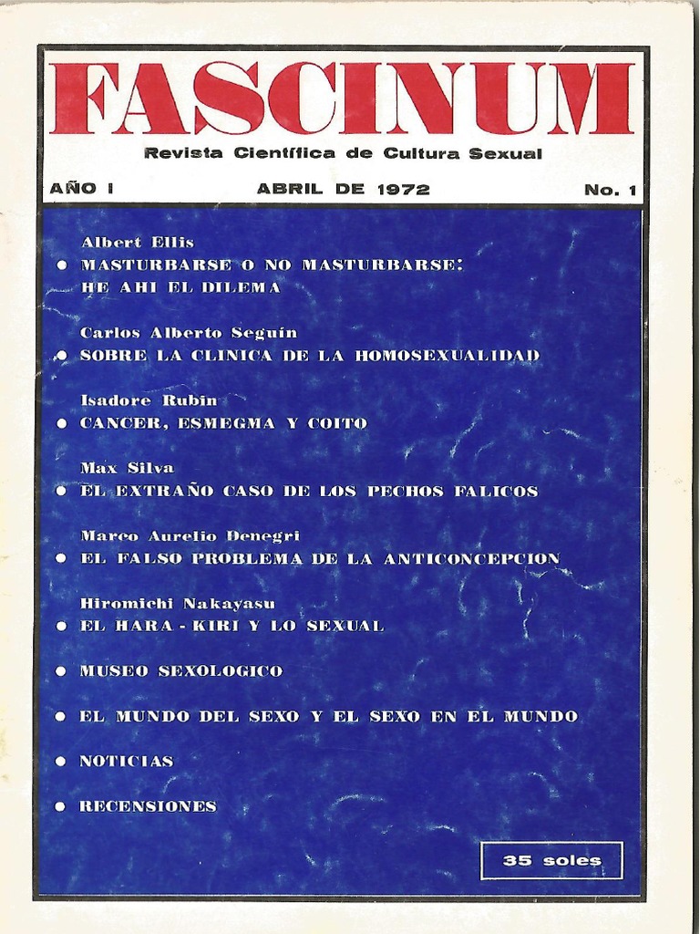 Revista Fascinum Nro. 1 PDF | PDF