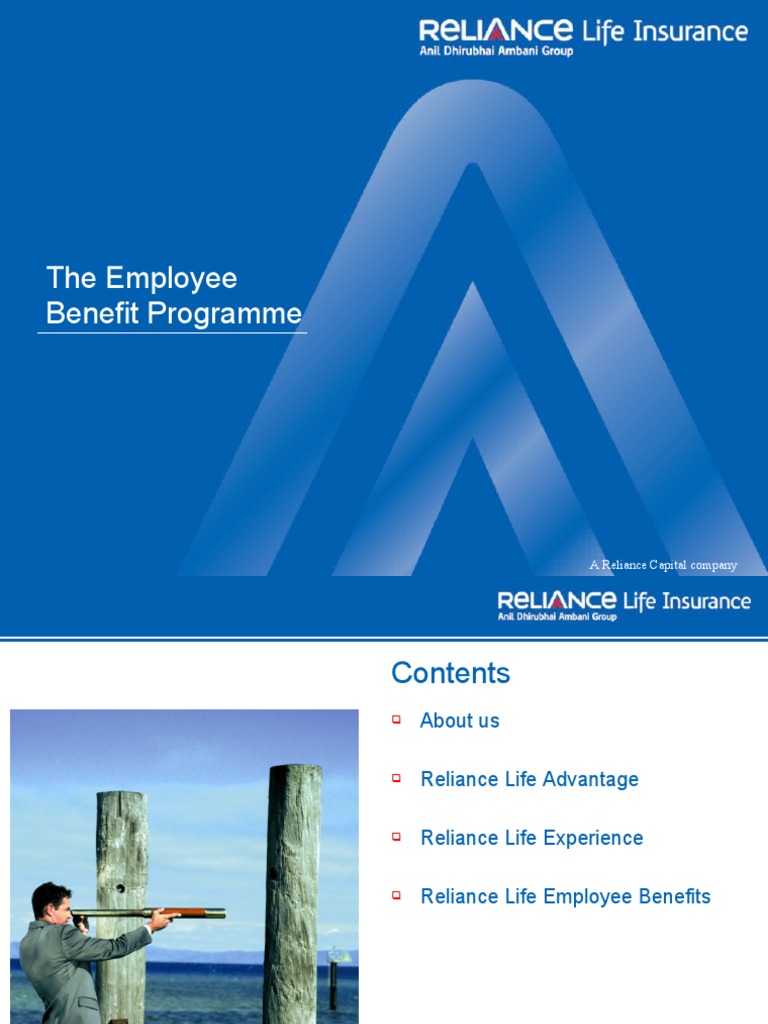 Reliance Capital Employee Benefits Overview | PDF | Insurance | Employment