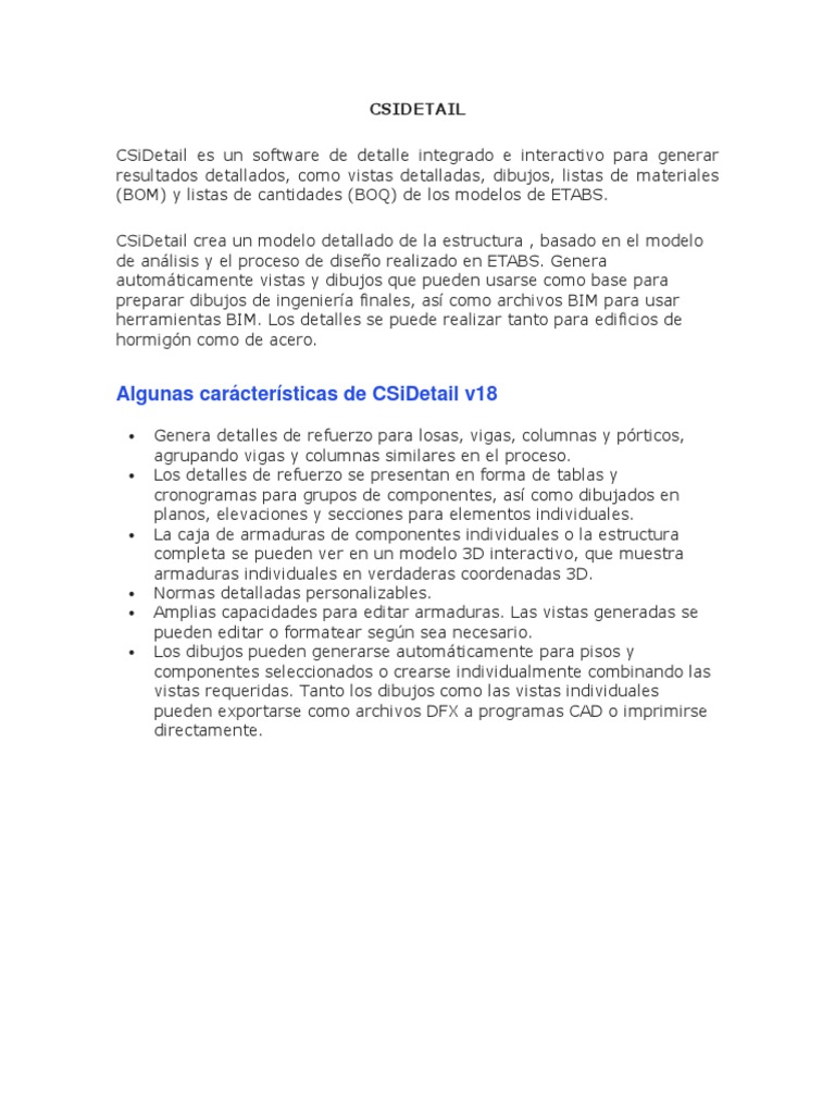 Csi Detail | PDF | Informática