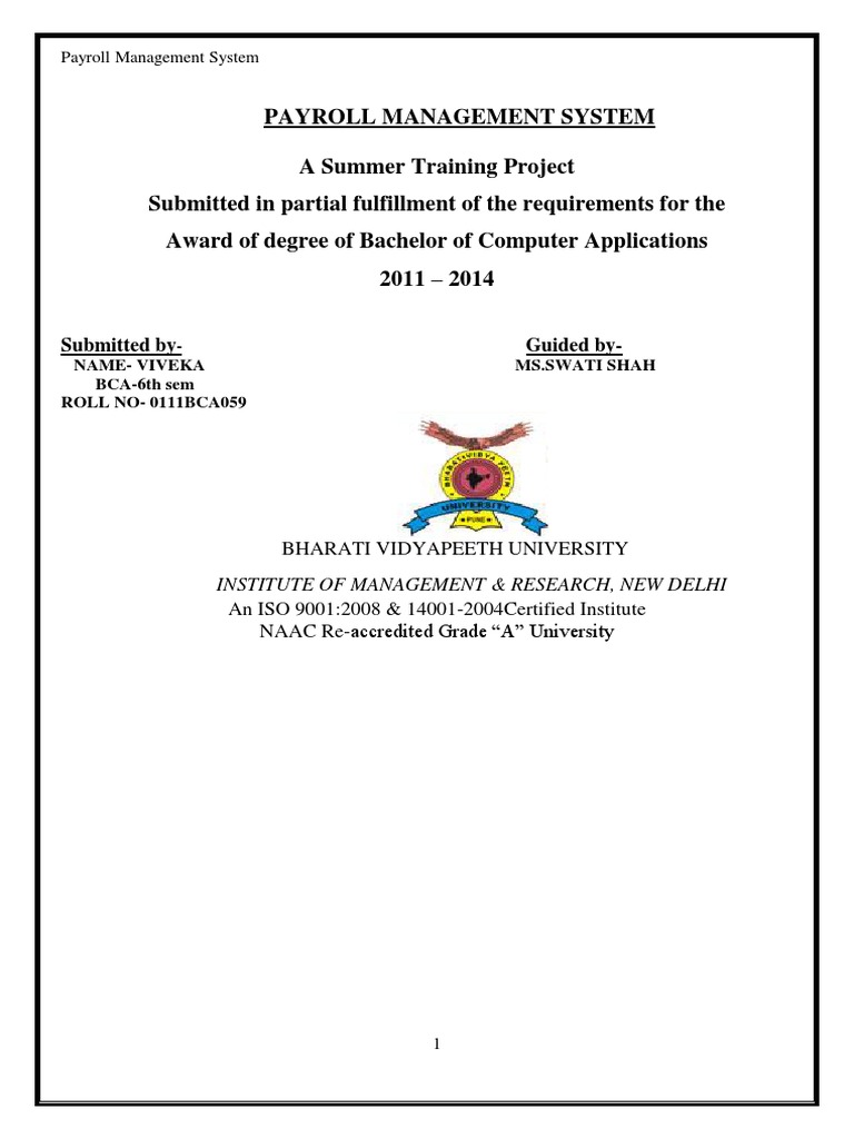 Payroll System | PDF | Java (Programming Language) | Thread (Computing)