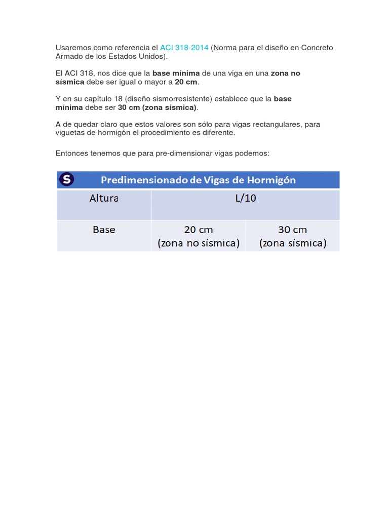 Base Minima de Una Viga | PDF | Ciencia y matemáticas | Tecnología