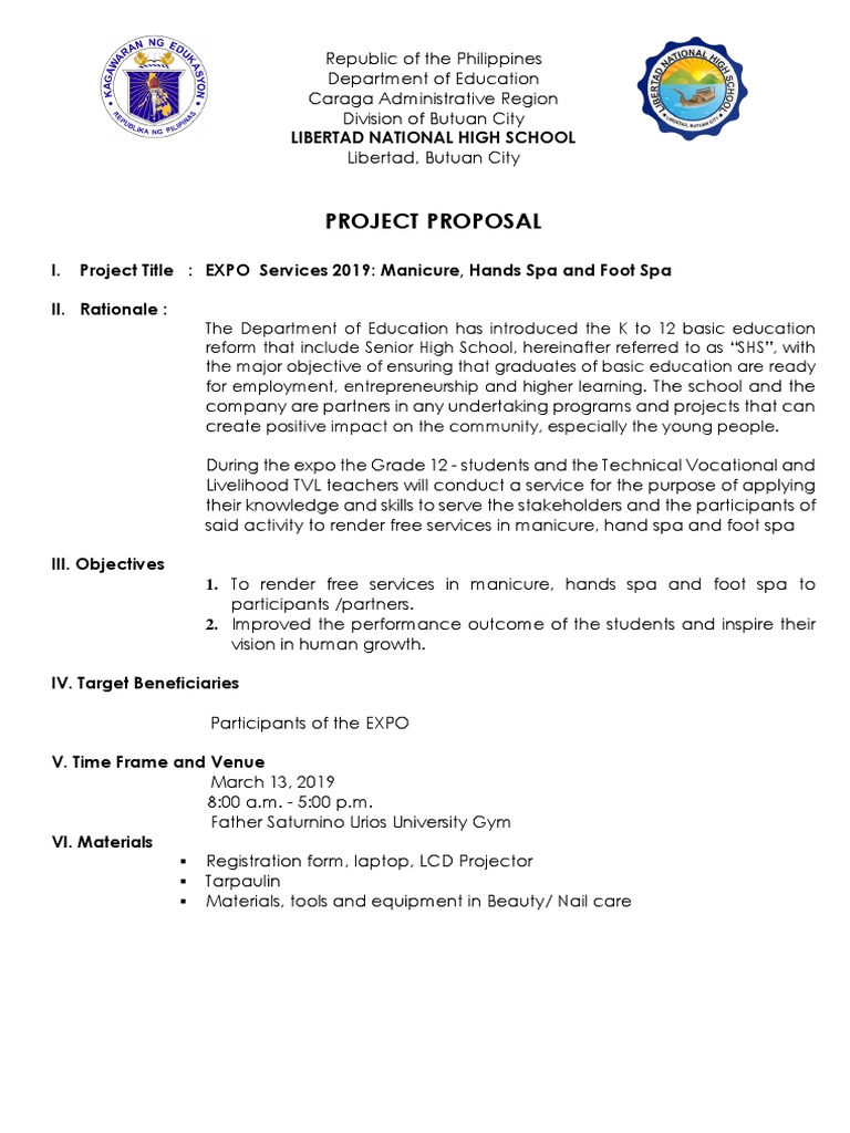 Project Proposal in Grade 12 EXPO | PDF | Learning | Behavior Modification
