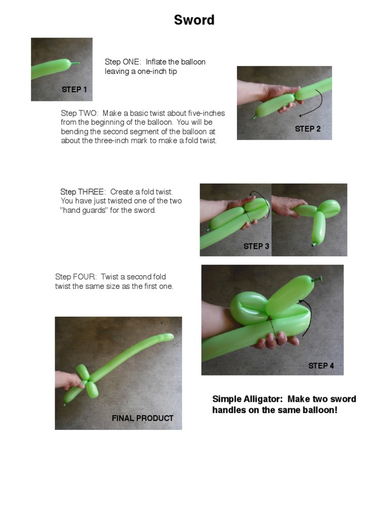 Balloon Twisting | PDF | Rabbit | Balloon