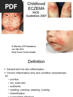 Clinical Practice Guidelines - Eczema - RCH | PDF | Dermatitis | Diseases And Disorders