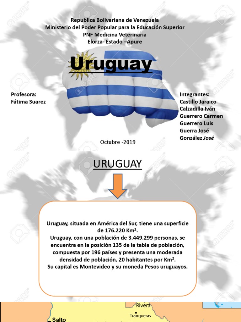 Presentacion de Uruguay | PDF | Uruguay | Pueblos Indígenas de las Américas