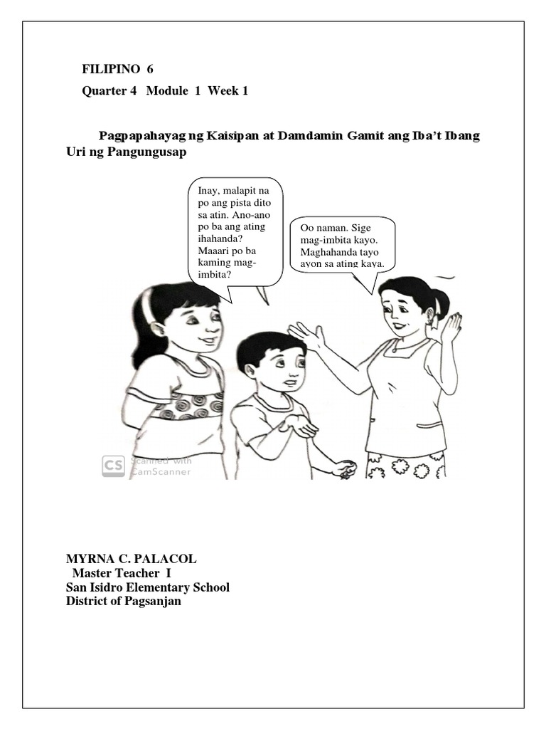 Filipino 6 Module 1 | PDF