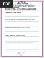 Personal Protective Factors Self-Help Worksheet | PDF