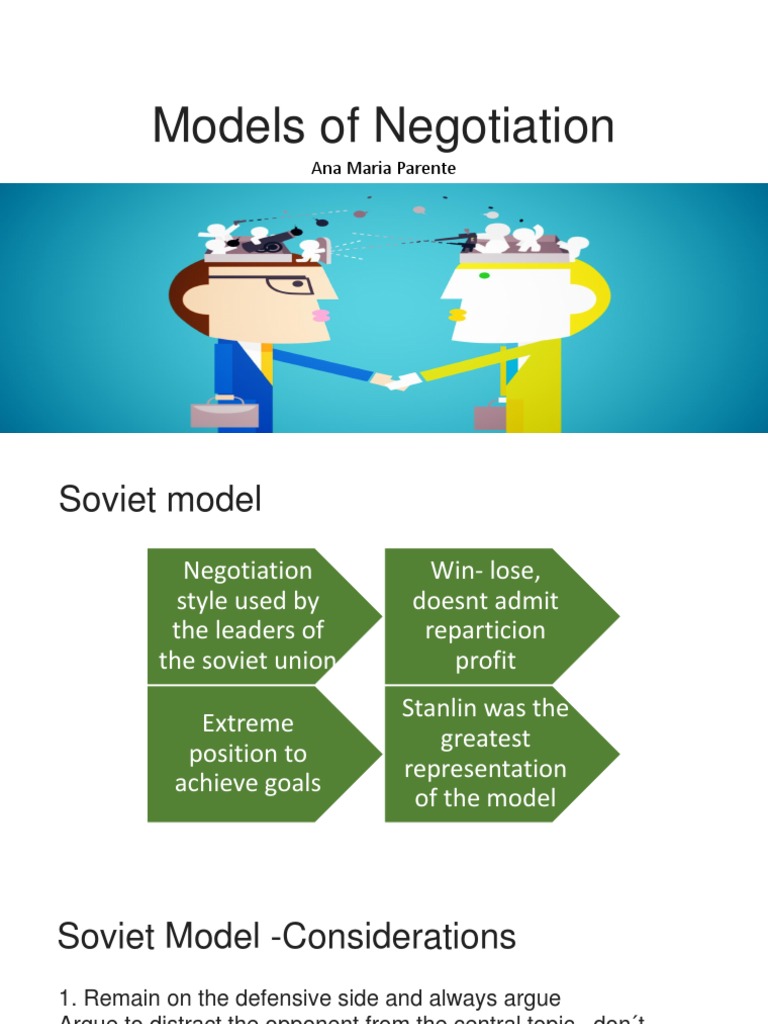 8 Modelos de Negociación | PDF | Negotiation | Cognition