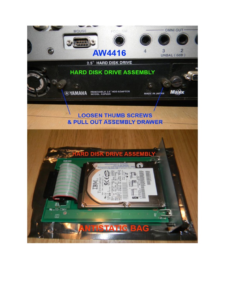 AW4416 CF Card Modification Guide | PDF