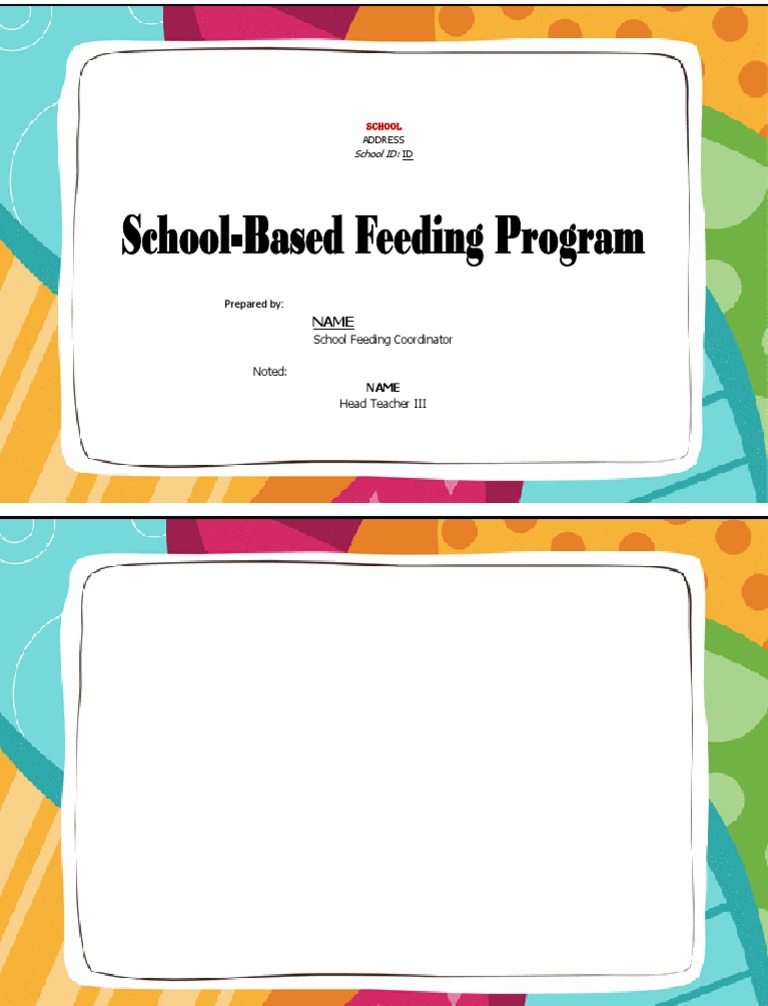 Prepared By: School Feeding Coordinator Noted: Head Teacher III | PDF