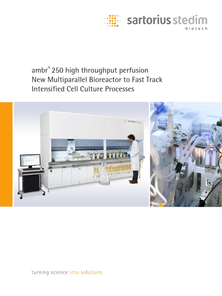 Broch Ambr 250 Perfusion SBI1570-e | PDF | Cell Culture | Pump