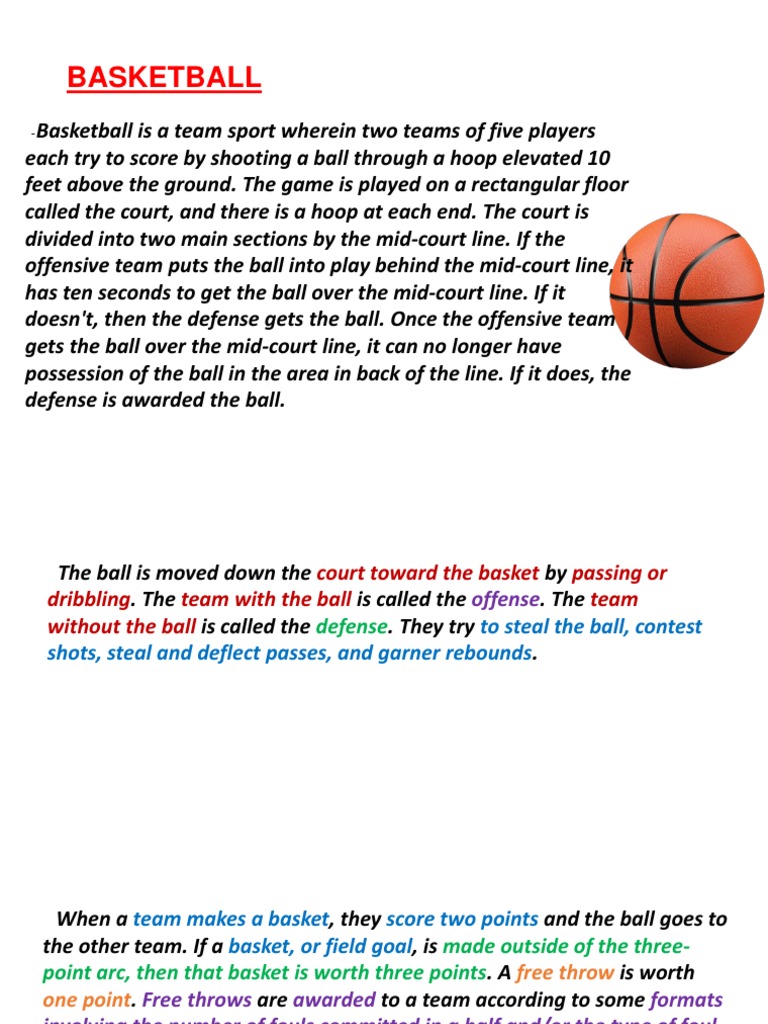 Basketball Tayo | PDF | Sports Rules And Regulations | Competitive Games
