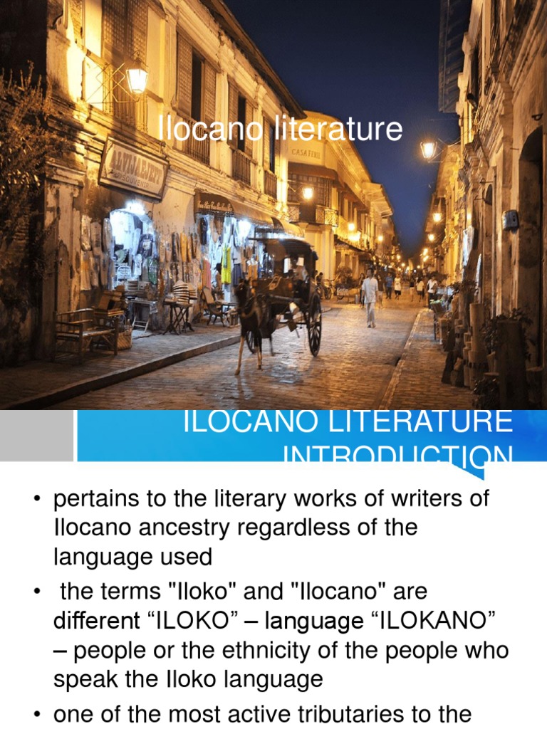 Ilocano Literature | PDF