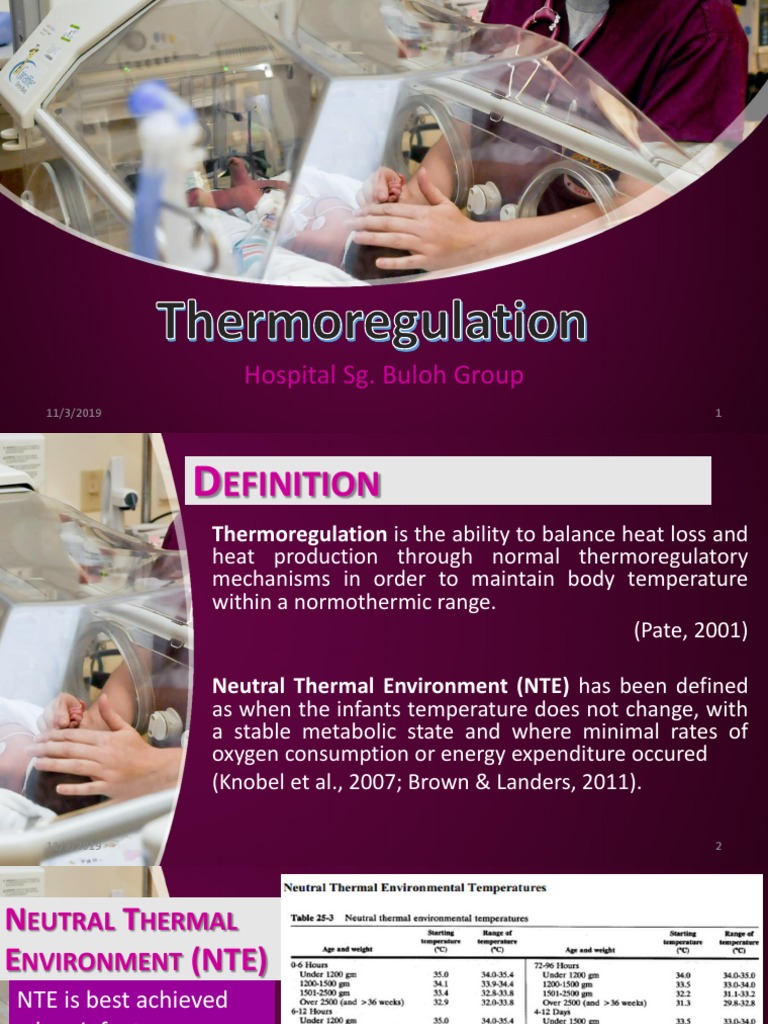 Neonatal Thermoregulation Guide | PDF | Heat Transfer | Convection