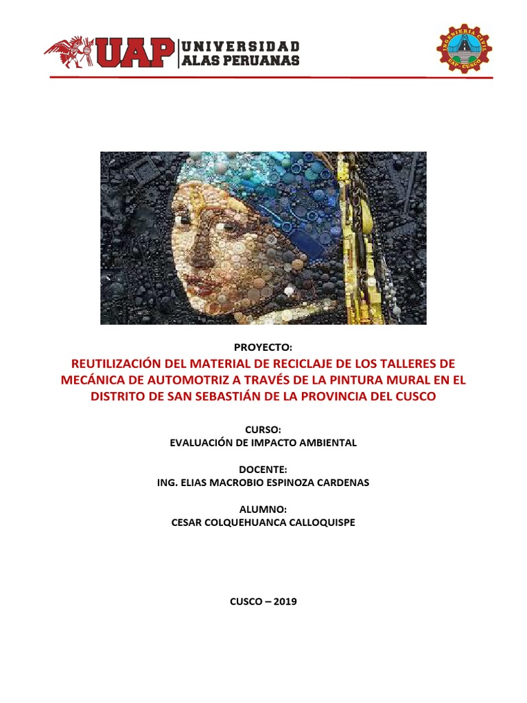 Mural Reciclaje | PDF | Reciclaje | Residuos