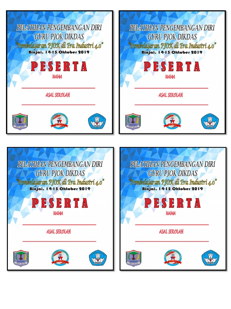 Contoh Bed Nama | PDF