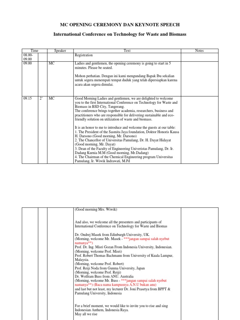 MC Script International Conference | PDF