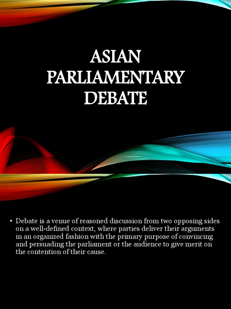 Parliamentary Debate Format | PDF | Argument