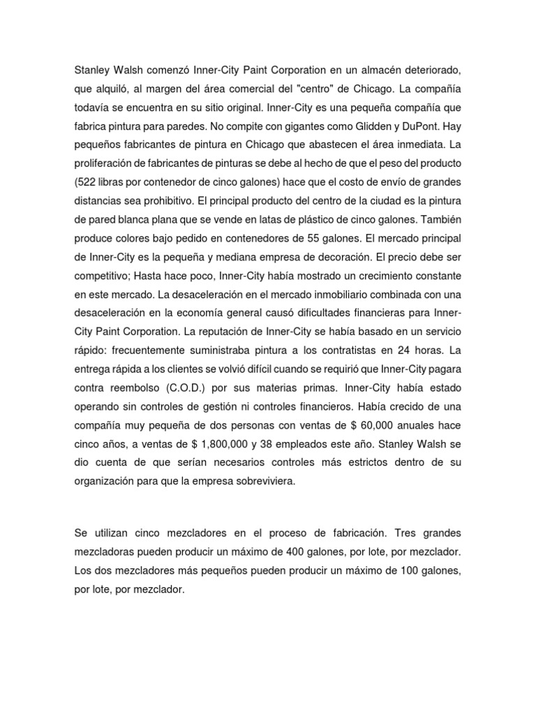 "Inner City Paint | PDF | Máquina elevadora | Pinturas